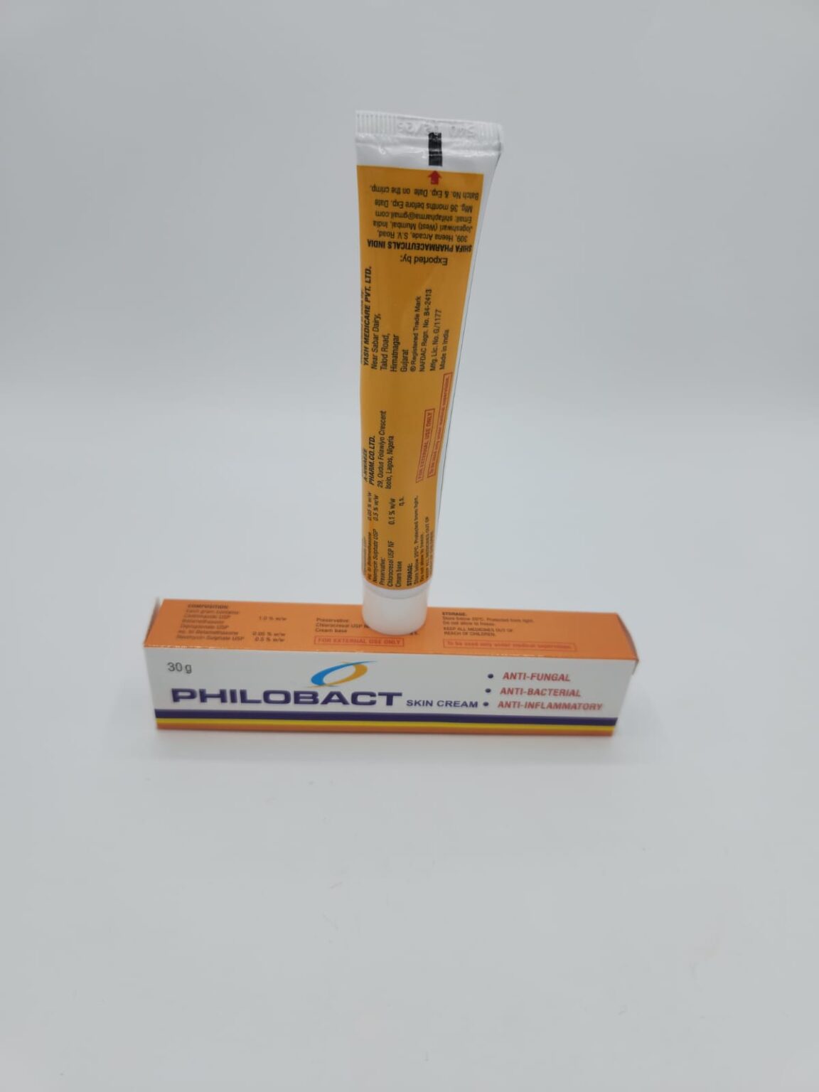 PHILOBACT Crème Corporelle - Enags Beauty